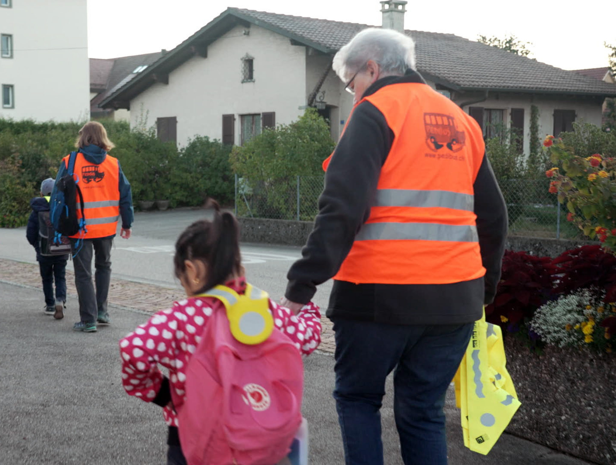 Le Pedibus intergénérationnel sur grand écran - Pedibus